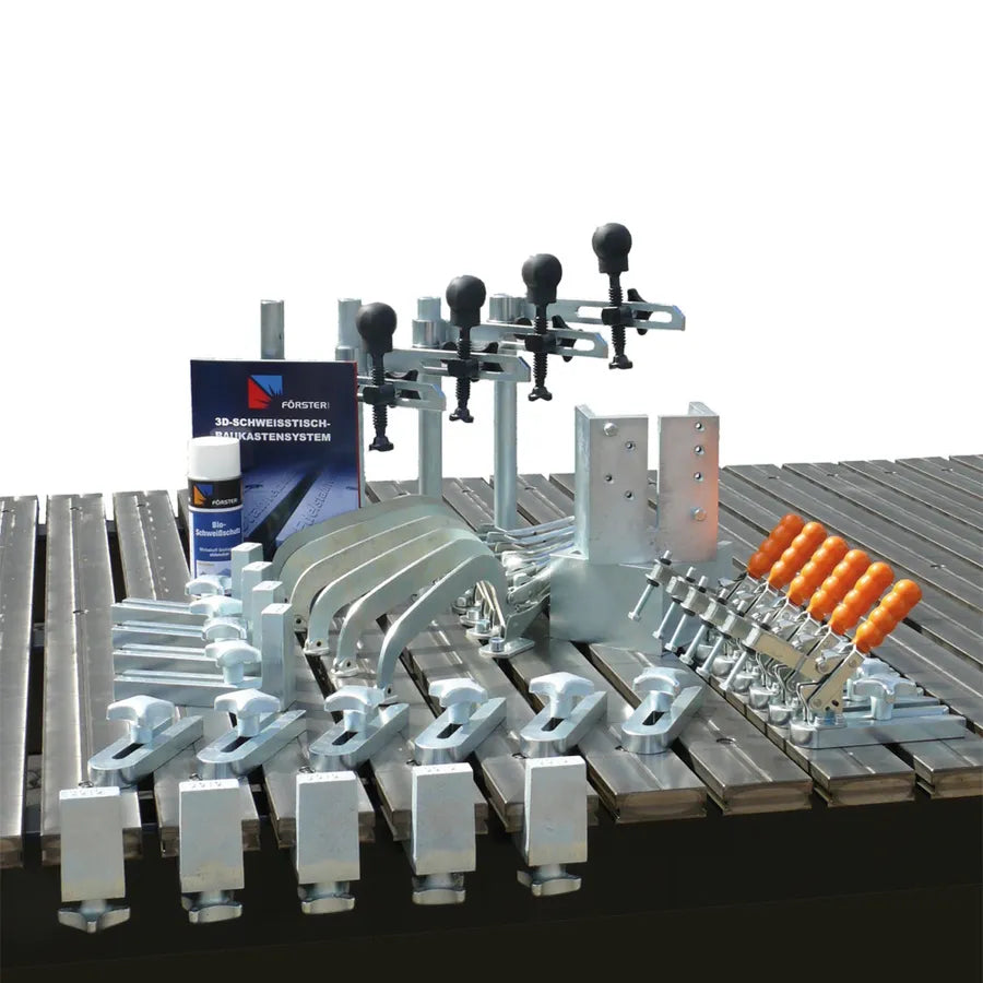Clamping devices and stop elements - sets – FÖRSTER welding systems GmbH
